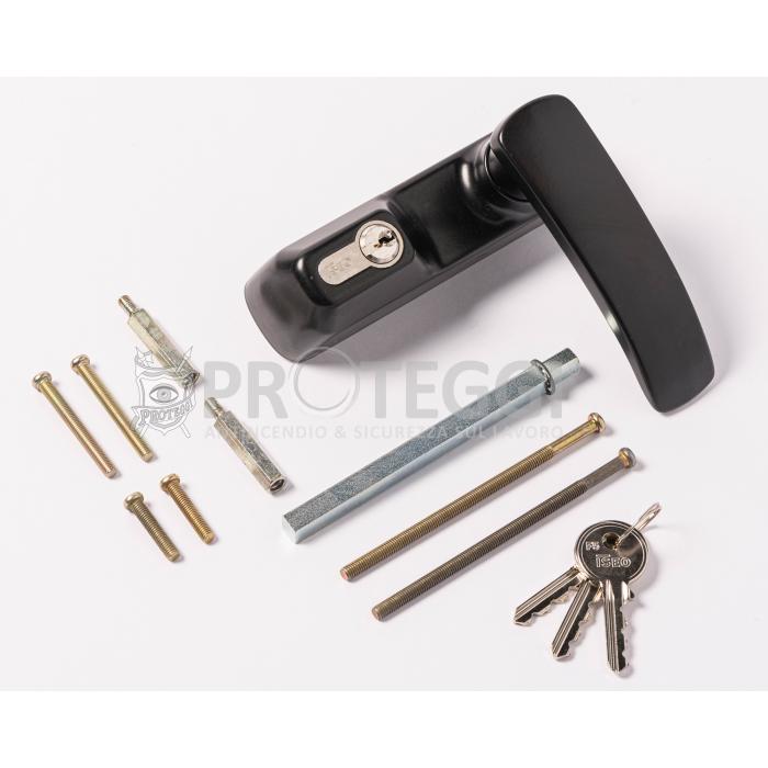 Maniglie per porte tagliafuoco e uscite di emergenza